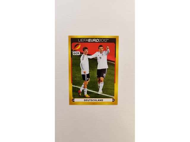 Panini EURO 2012 International sličica broj D 17