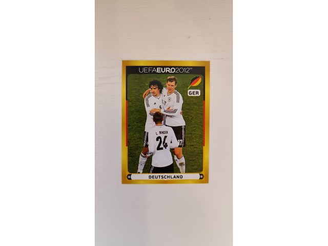 Panini EURO 2012 International sličica broj D 07