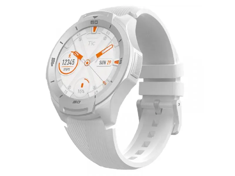 MOBVOI Sportski GPS sat TicWatch S2 Beli/Glacier 43007