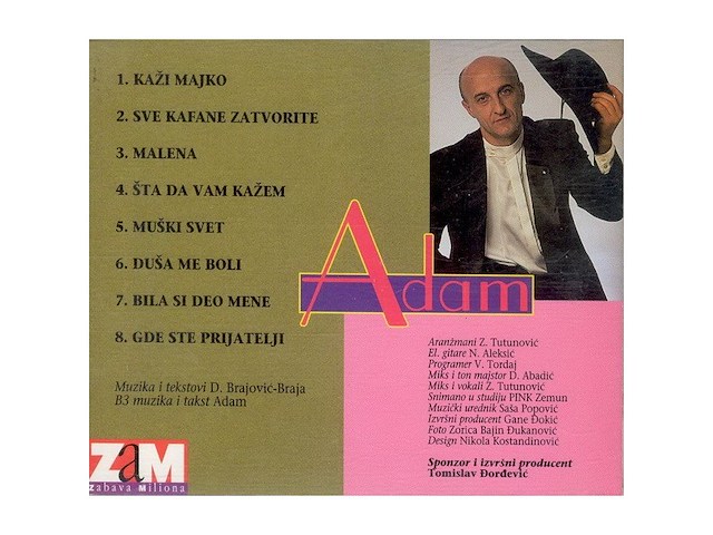 Adam* ‎– Kaži Majko *