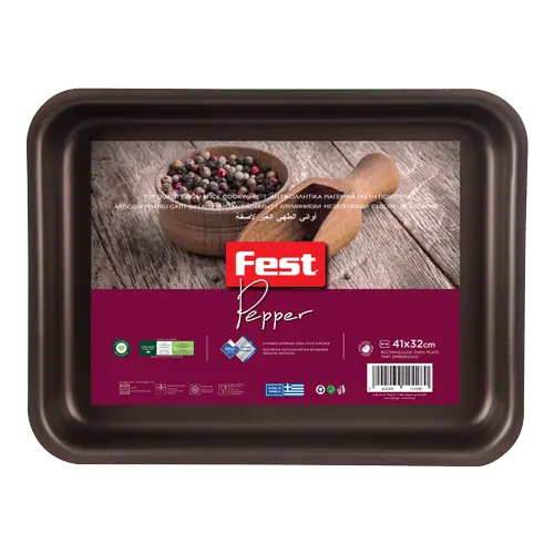 FEST Pleh za rernu Pepper 0061383 41x32 cm braon