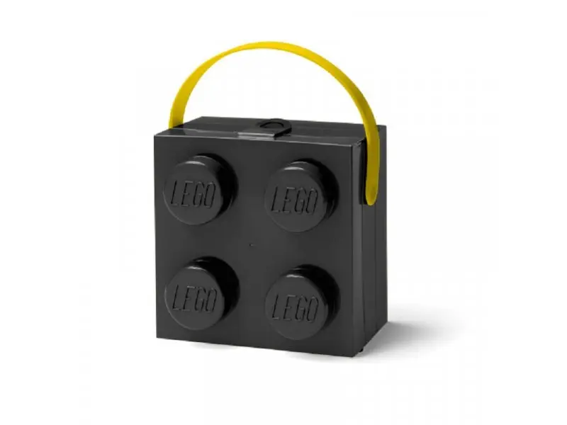LEGO Kutija za užinu sa ručkom crni