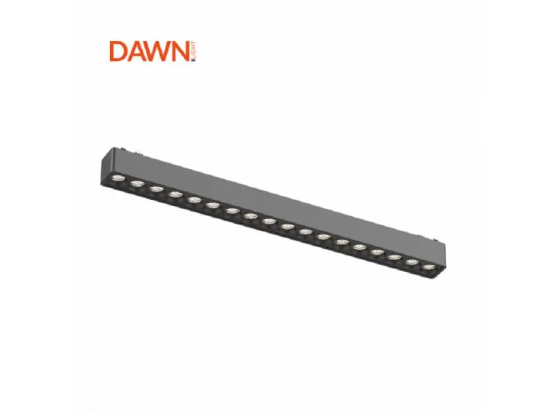 DAWN Šinska svetiljka, LED, Magnetic, Slim 26 - 18T 18W 3000K 24° 48V DC, Crni