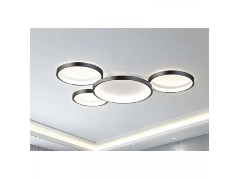 VESTA 372 Plafonska svetiljka, LED, 50W, 3000K, Crna