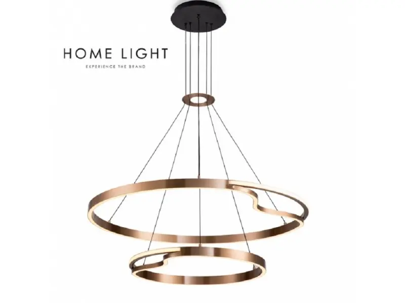 HOME LIGHT Luna 236 Luster, 61W 3000K, Zlatni