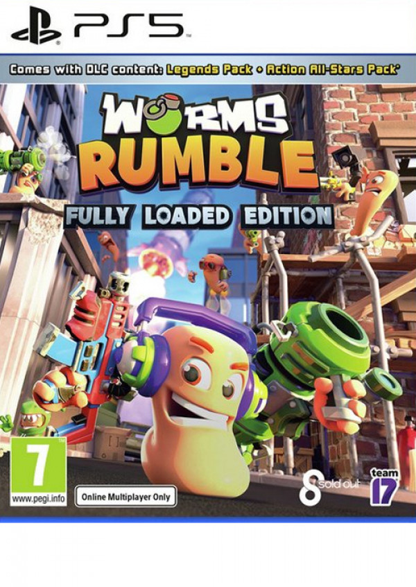 Soldout Sales & Marketing PS5 Worms Rumble - Fully Loaded Edition