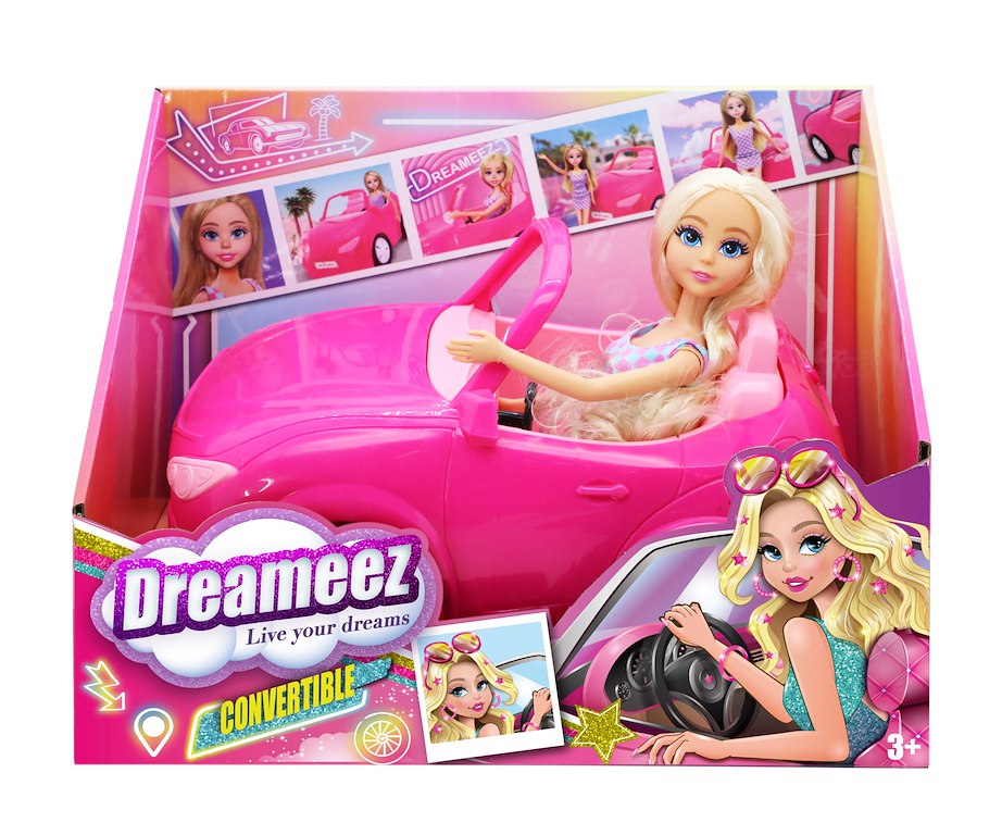Dreameez Fashion lutka s autom