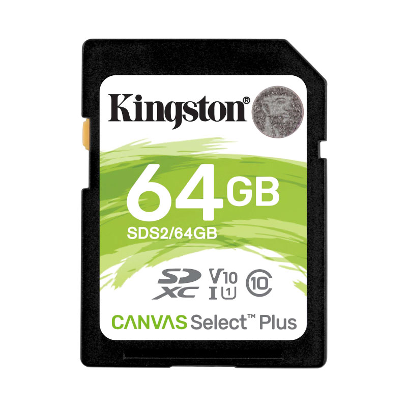 Kingston Canvas Select Plus SD SDS2/64GB UHS-I V10 1698