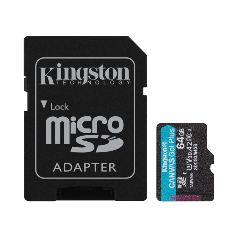 Kingston Canvas Go Plus microSDXC 64GB SDCG3/64GB 2012