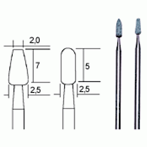 PROXXON Brusni alat Ø 2.35mm, 28270