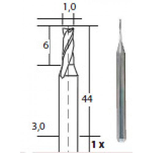 PROXXON Burgija Ø 3.0 ili 2.35mm, 28758