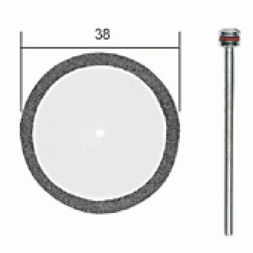 PROXXON Dijamantska rezna ploča 38 mm, 28842