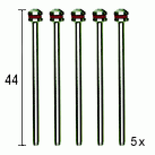 Proxxon Rezervne osovine 2.35 x 44mm, 28815