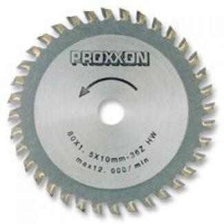 PROXXON Testere za FET volfram-kabrid vrh Ø 80 x 1.6 x 10mm, 28732