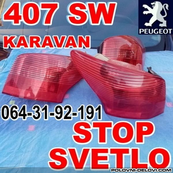 Peugeot 407 STOP SVETLO Svetla I Signalizacija