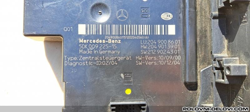 Mercedes C A 204 900 86 01 Elektrika I Paljenje