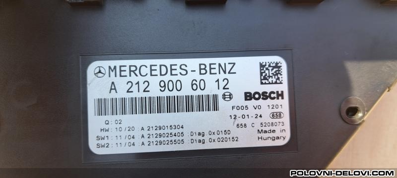 Mercedes E A 212 900 60 12 Elektrika I Paljenje