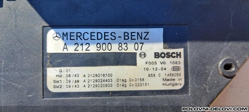 Mercedes E A 212 900 83 07 Elektrika I Paljenje