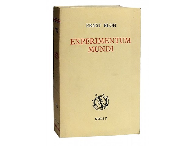 Ernst Bloh - Experimentum mundi