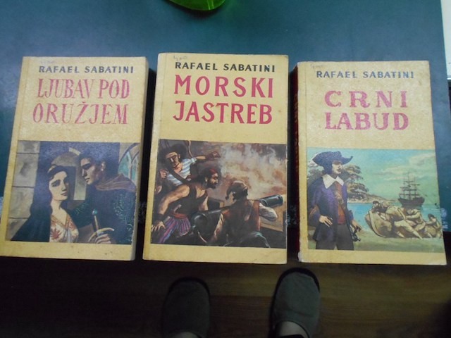 Rafael Sabatini - kolekcija od 3 knjige