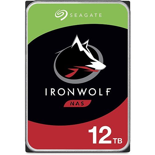Seagate 12TB IronWolf Guardian NAS Hard disk Interni 3.5″ SATA 6Gb/s 256MB 7200rpm. Model ST12000VN0008