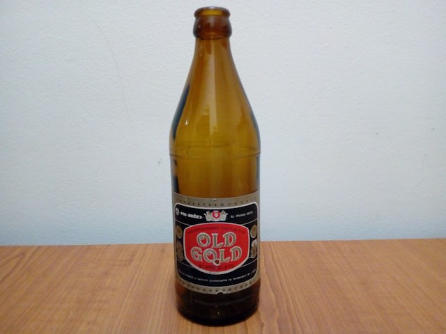 OLD GOLD - stara pivska flaša 1990.