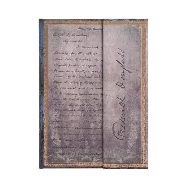 Paperblanks Frederick Douglass Letter for Civil Rights Notes, Midi linije, 72 lista