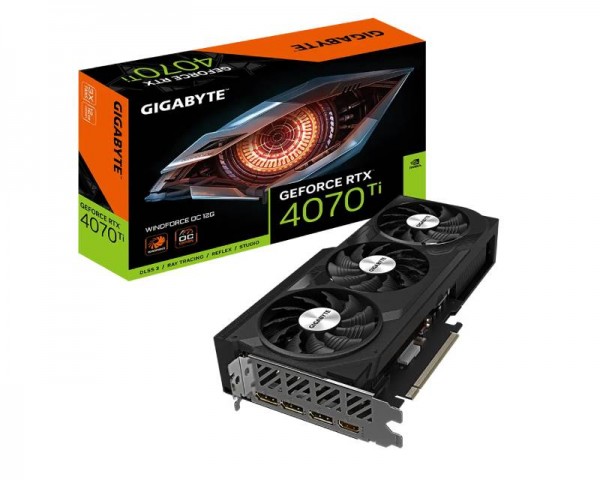 GIGABYTE nVidia GeForce RTX 4070 Ti 12GB 192bit GV-N407TWF3OC-12GD grafička karta