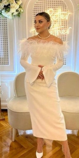 Haljina za vencanje sa perijem