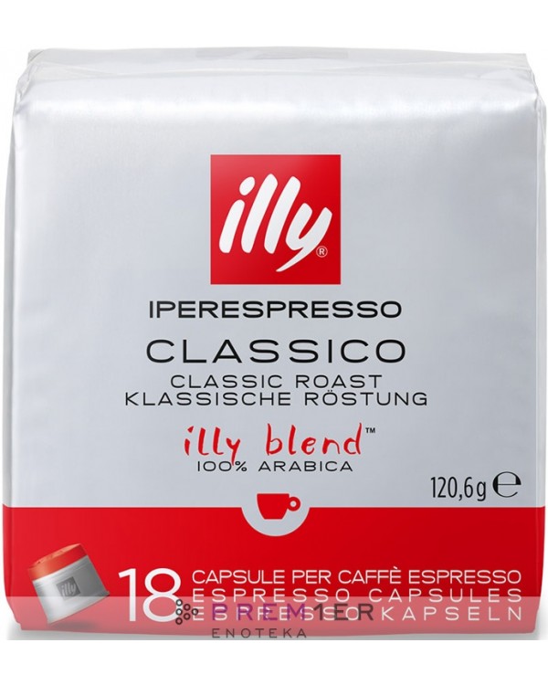 Illy Classico 100% Arabica Blend Espresso kapsule 18/1