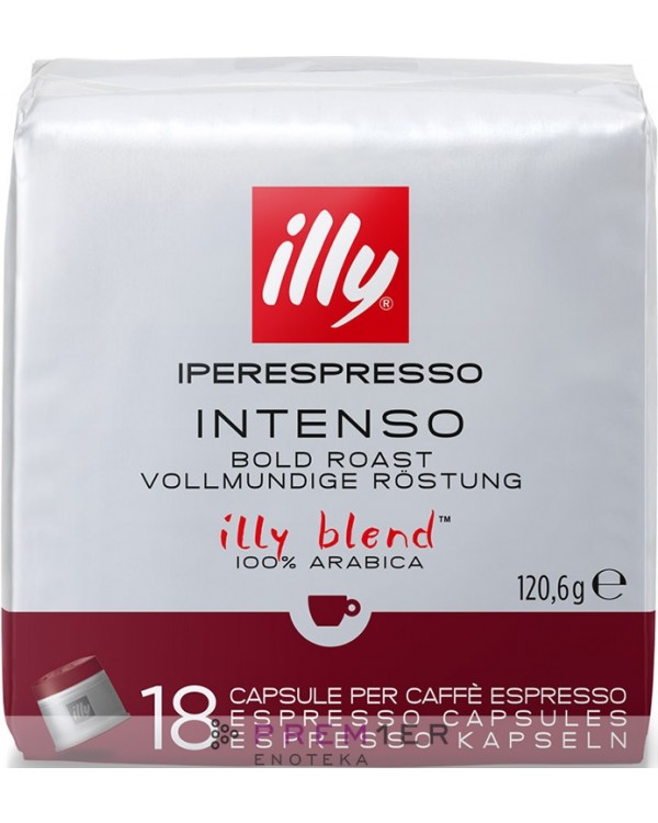 Illy Intenso 100% Arabica Blend Espresso kapsule 18/1