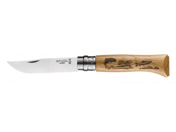 Opinel Inox 8 nož Gravirana Pastrmka 2334