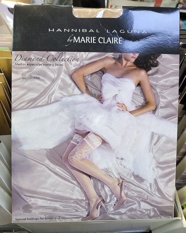 Samodrzece carape Marie Claire, Diamond kolekcija, dezen cvece