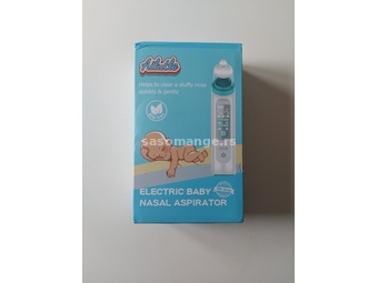 Električni aspirator za nos za bebe, usisivač za sline