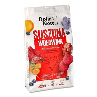 Dolina Noteci Premium Dog Sušena Govedina 9kg