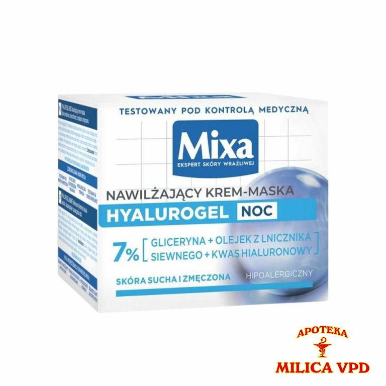 Mixa Hyalurogel noćna krema 50ml