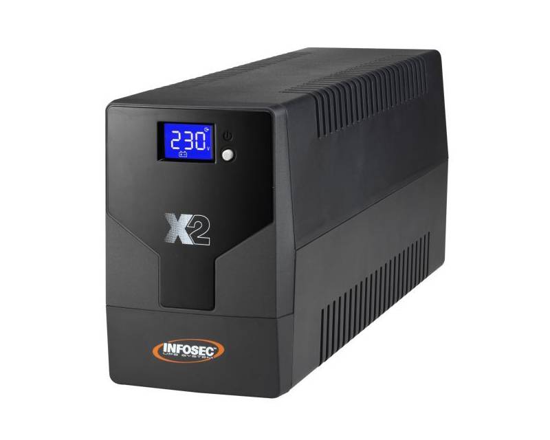 INFOSEC COMMUNICATION X2 LCD TOUCH 1250 FR/SCHUKO UPS