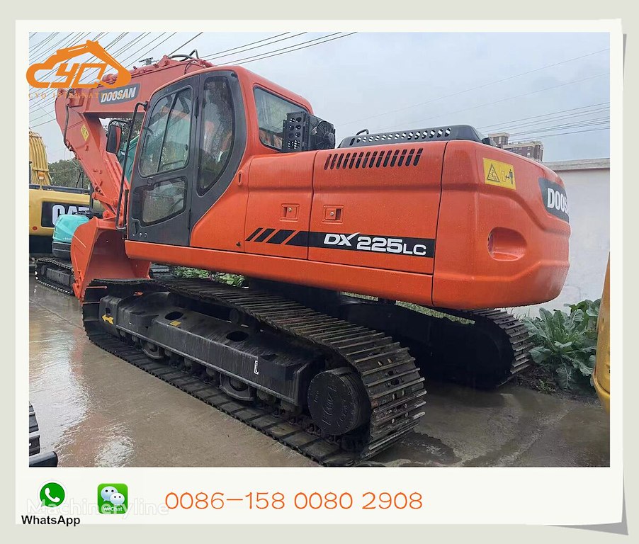 Doosan DX225LC bager guseničar