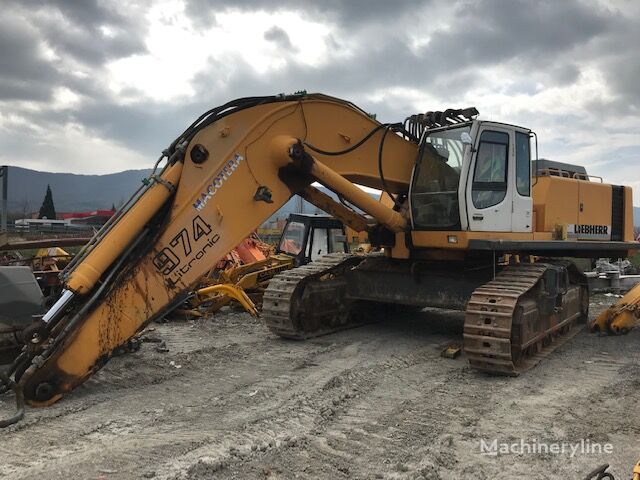 Liebherr R974B bager guseničar po rezervnim delovima