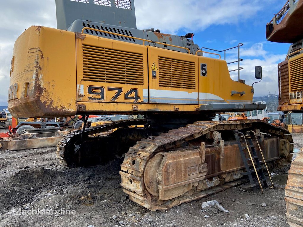 Liebherr R974C bager guseničar po rezervnim delovima