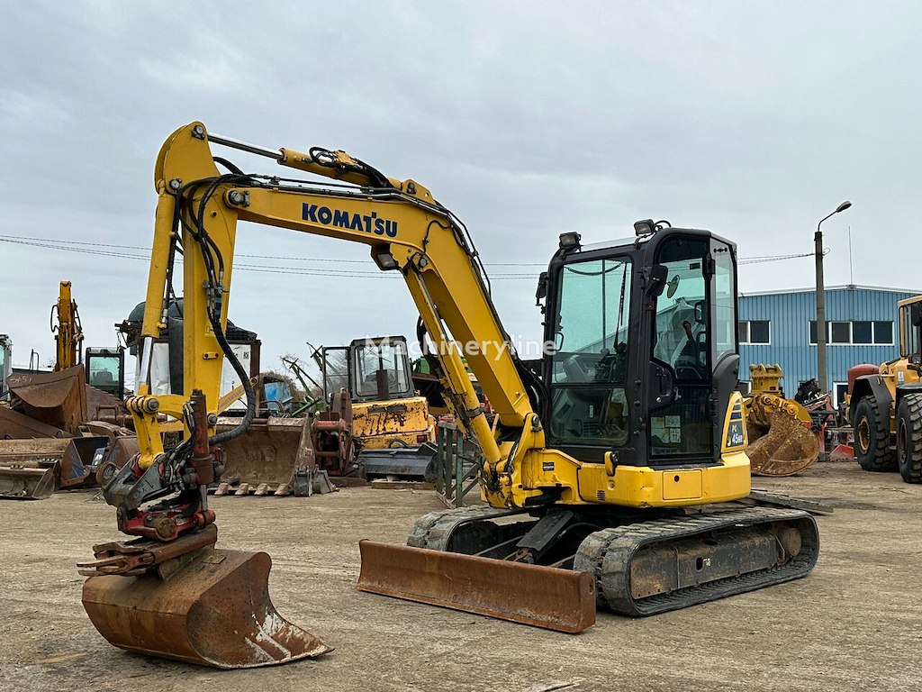 Komatsu PC45MR+Rototilt RT20B mini bager