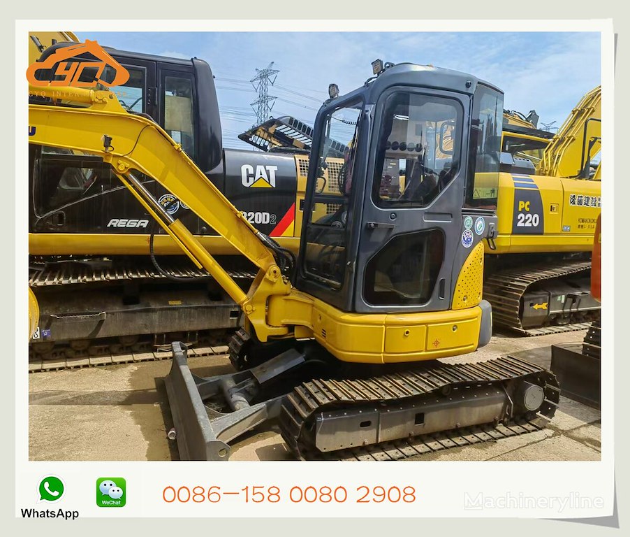 Komatsu PC35MR-2 mini bager po rezervnim delovima