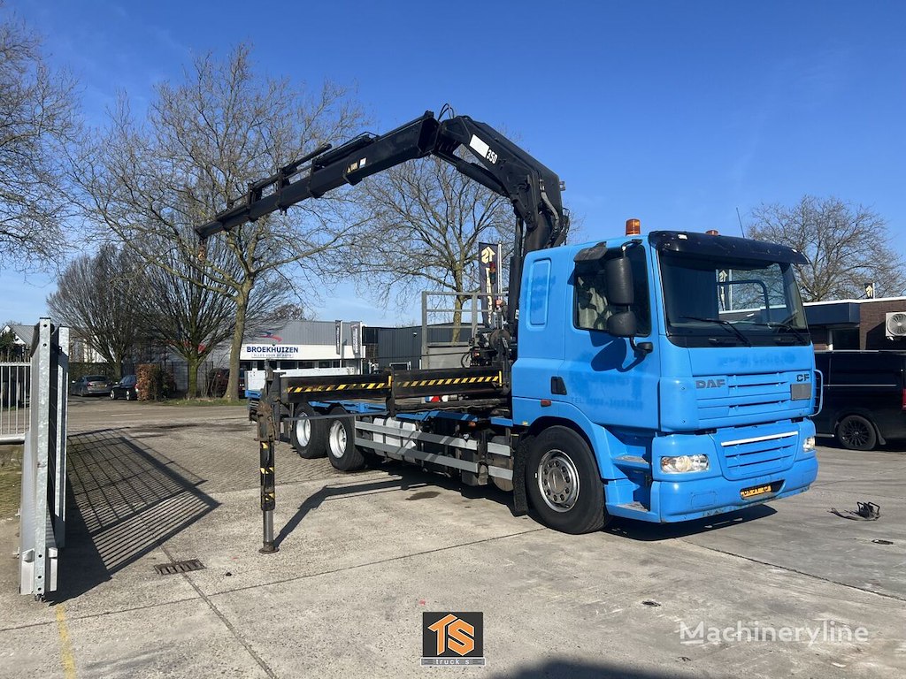 DAF FAS CF85 HIAB 350-5 - REMOTE - NL TOP TRUCK pokretna dizalica