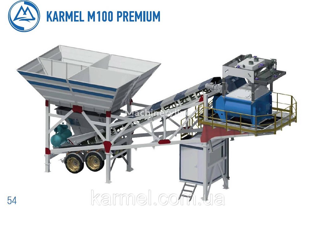 Nova Karmel M100 PREMIUM fabrika betona