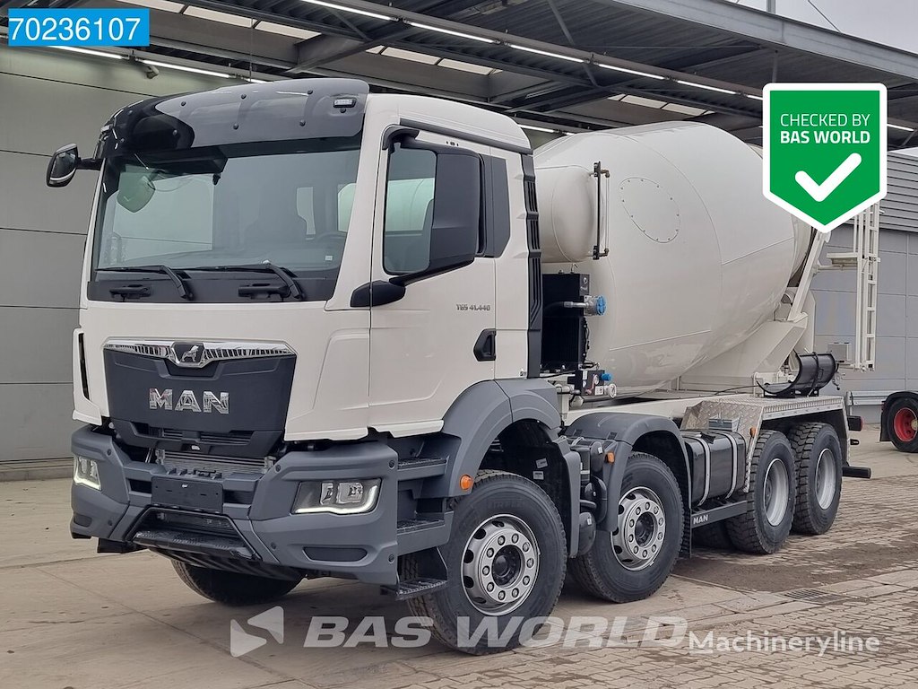 Novi MAN TGS 41.440 8X4 NEW!10m3 Mixer Euro 6 kamion s mešalicom za beton
