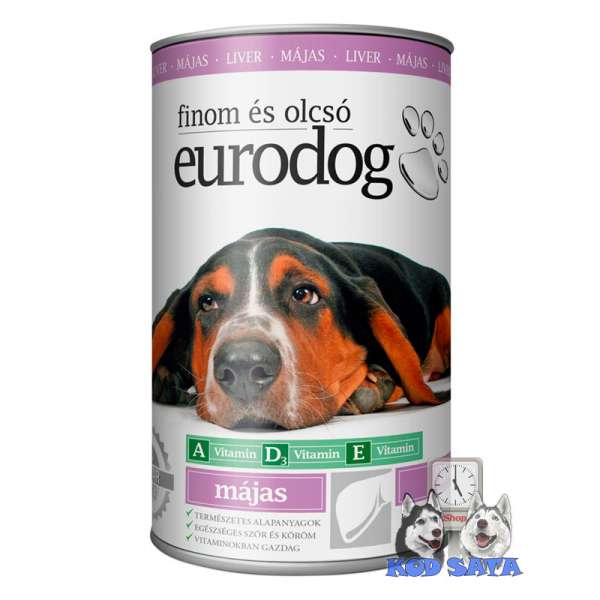 Eurodog Konzerva Za Pse Jetra 1240g