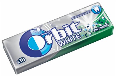 ŽVAKE WHITE SPEARMINT ORBIT 14G
ŽVAKE WHITE SPEARMINT ORBIT 14G