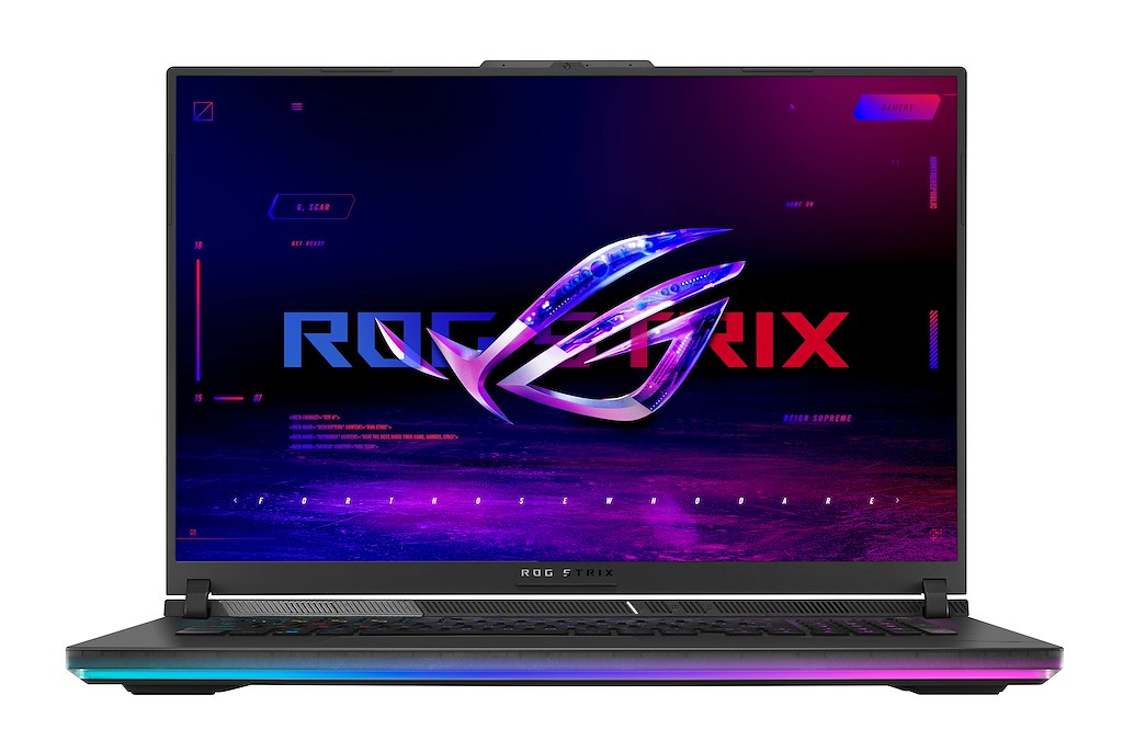 Asus ROG Strix SCAR 18 G834JYR-R6018X gejmerski laptop Intel® 24-cores i9 14900HX 18" QHD+ 32G 2TB SSD GeForce RTX4090 Win11 Pro crni