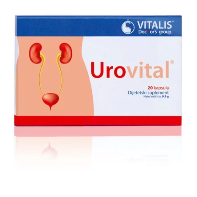 Vitalis Urovital 20 kapsula