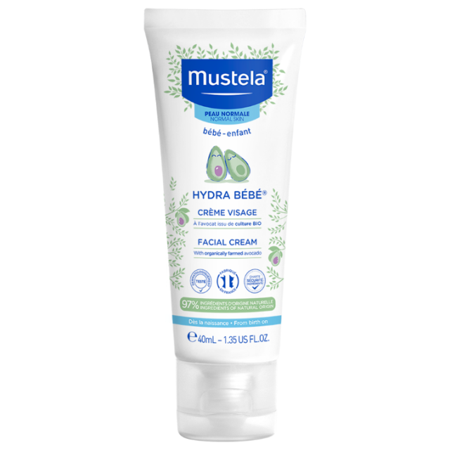 MUSTELA hidratantna krema za lice za bebe 40ml